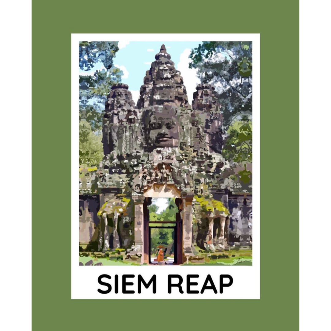Siem Reap Temples Print – SATU